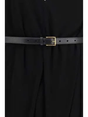 Loewe Draped Viscose Dress