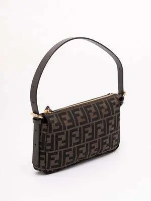 Fendi Zip Top` Small Handbag