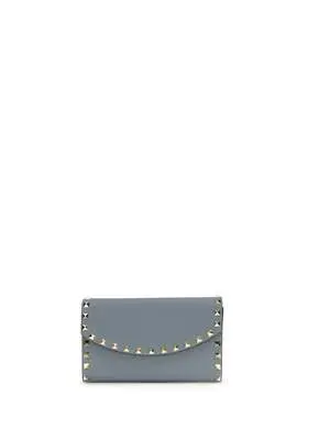 Valentino Garavani Rockstud Chain Wallet - Blue
