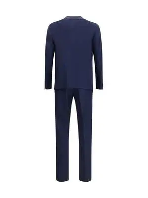 Tagliatore Single-breasted Virgin Wool Suit