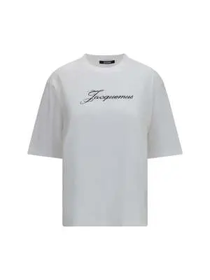 Jacquemus Cotton Logo T-shirt - White