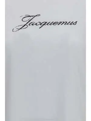 Jacquemus Cotton Logo T-shirt - White