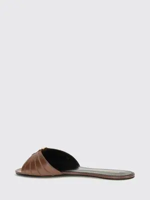 Saint Laurent Heeled Sandal - Brown