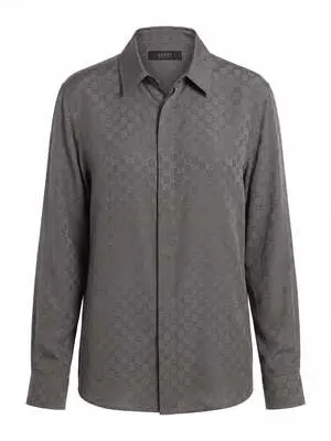 Gucci Gg Jacquard Shirt - Multicolor