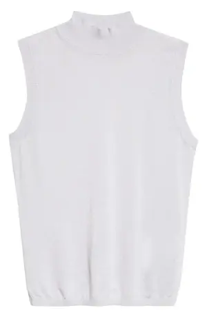 REISS Evelyn Funnel Neck Merino Wool Top