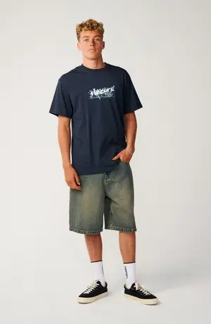 Rip Curl Archive Mash Up Cotton Graphic T-shirt