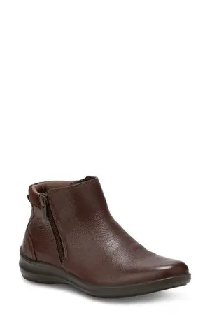 Eastland Winnow Leather Zip-up Bootie - Brown