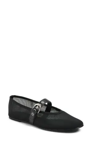 OPEN EDIT Esme Mary Jane Flat - Black