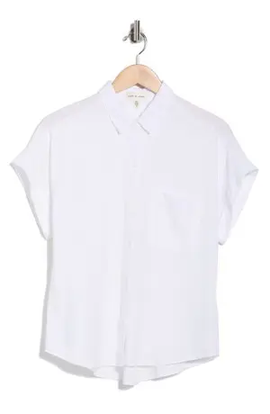 CLOTH & STONE Short Sleeve Button-up Shirt