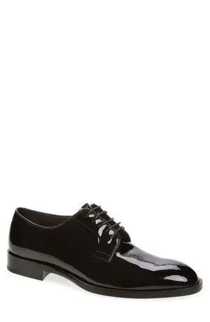 Prada Formal Patent Leather Derby - Nero