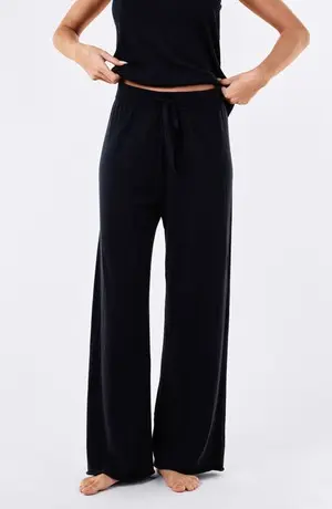 PAPINELLE Cotton And Cashmere Sleep Pants