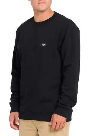 BILLABONG All Day Crewneck Sweatshirt - Black