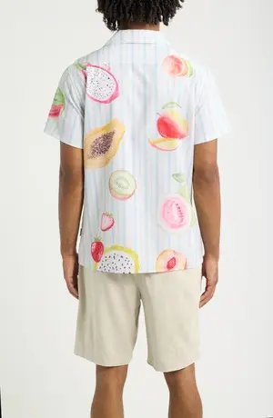 MAVRANS Freshly Picked Weekend Camp Shirt - Blue