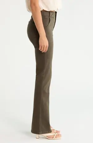 Sanctuary Insider High Waist Bootcut Jeans - Kalamata