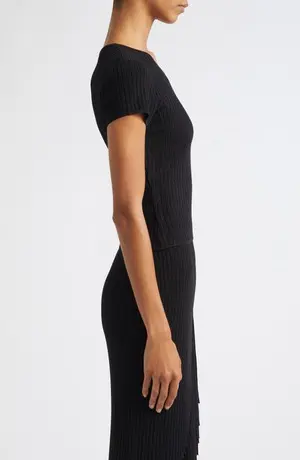 TOCCIN Matilda Shrunken Rib Sweater
