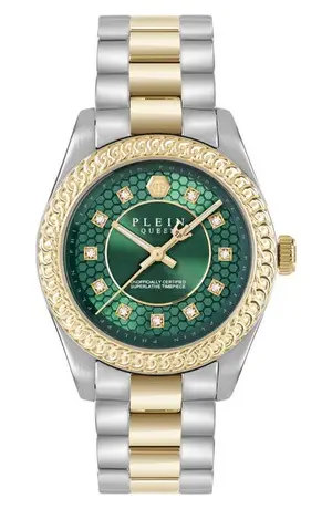 Philipp Plein Queen Bracelet Watch - Two Tone