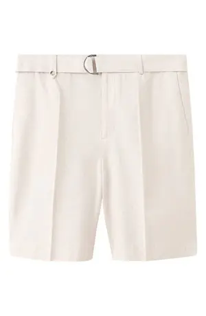 Mango Belted Bermuda Shorts