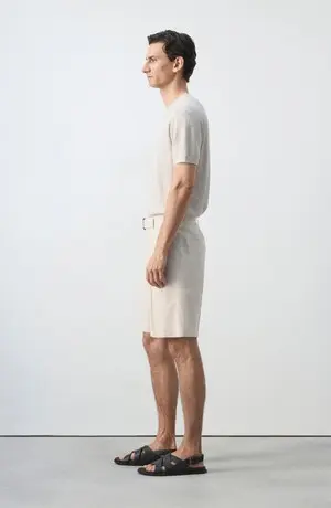 Mango Belted Bermuda Shorts