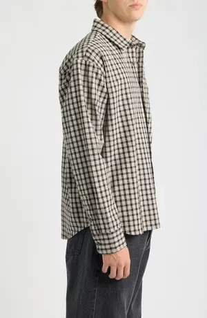 Obey Bigwig Axel Check Woven Shirt