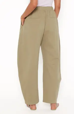 PETAL & PUP Telena Barrel Leg Pants
