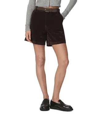 Joe's Jeans The Faux Suede Harlow Shorts - Dark Chocolate