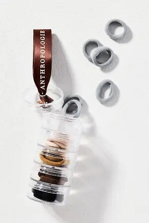 Anthropologie Hair Tie Canister Set - Neutral