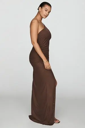 AFRM Swezey One-shoulder Maxi Dress