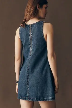 SALTWATER LUXE Hayd Denim Mi Dress