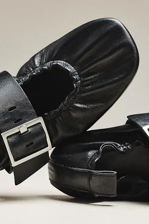 ALOHAS Sarea Leather Ballet Flats