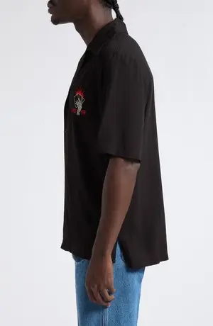 LU'U DAN Listed Uniform Camp Shirt