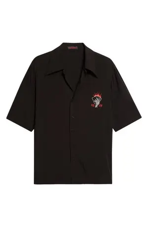 LU'U DAN Listed Uniform Camp Shirt