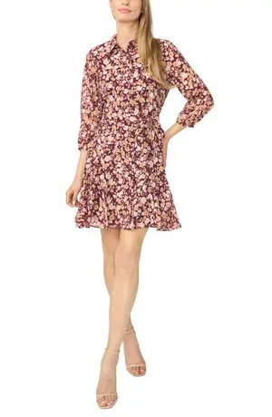 Halogen Button-down Shirtdress