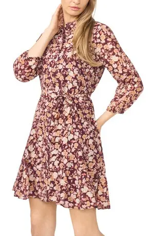 Halogen Button-down Shirtdress