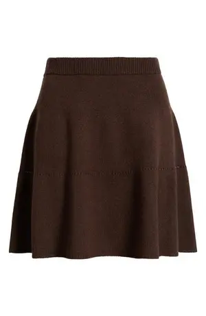 Treasure & Bond Wool & Cashmere Miniskirt