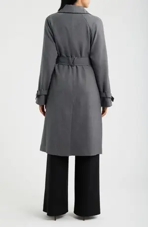 Via Spiga Stretch Gabardine Trench Coat