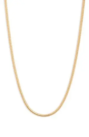 Nordstrom 20-inch Round Snake Chain Necklace - Gold