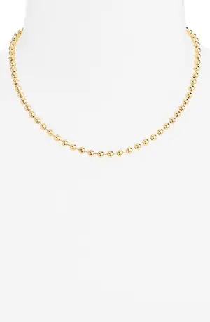 Nordstrom 16-inch Bead Chain Necklace - Gold