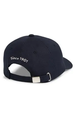 Nordstrom 125th Logo Adjustable Canvas Baseball Cap