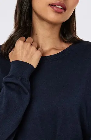 PAPINELLE Cotton & Cashmere Crewneck Sweater