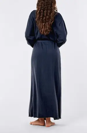 PAPINELLE Cotton And Cashmere Maxi Robe