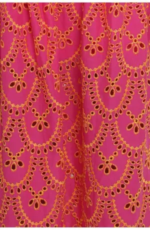 PETAL & PUP Sonny Cotton Eyelet Maxi Dress
