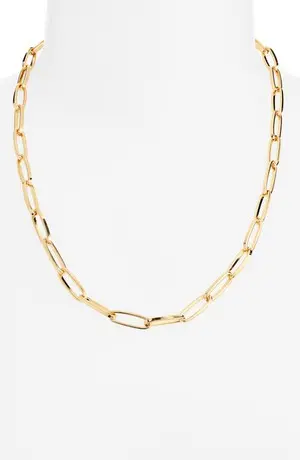 Nordstrom Paperclip Chain Necklace - Gold