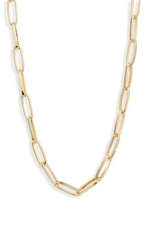Nordstrom Paperclip Chain Necklace - Gold