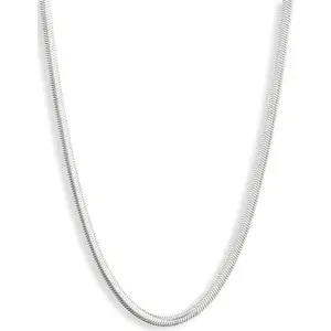 Nordstrom Herringbone Chain Necklace - Silver