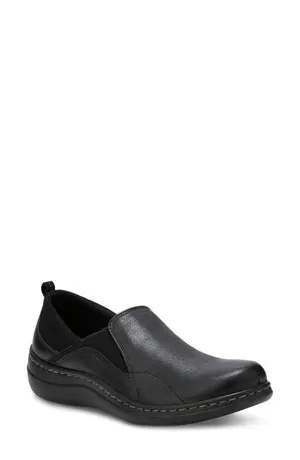 Eastland Wren Leather Clogs - Black