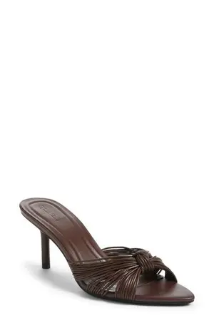 OPEN EDIT Nina Slide Sandal - Brown Cherry