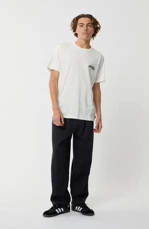Rip Curl Disorder Burst Cotton Graphic T-shirt - Bone