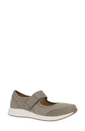 Dansko Carolina Mary Jane Sneaker - Walnut Suede