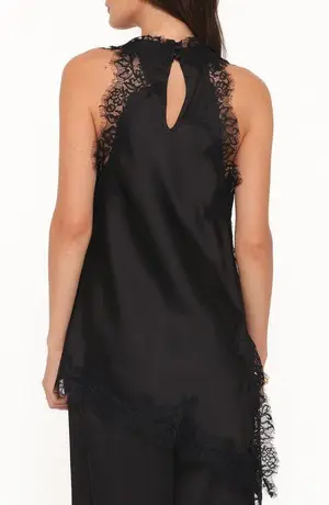 PETAL & PUP Clara Asymmetrical Lace Top
