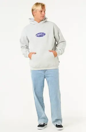 Rip Curl Rip Script Cotton Blend Hoodie